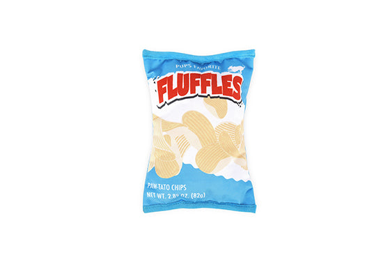 Snack Attack - Fluffles Potato Chips Dog Toy by Play Pet Brands