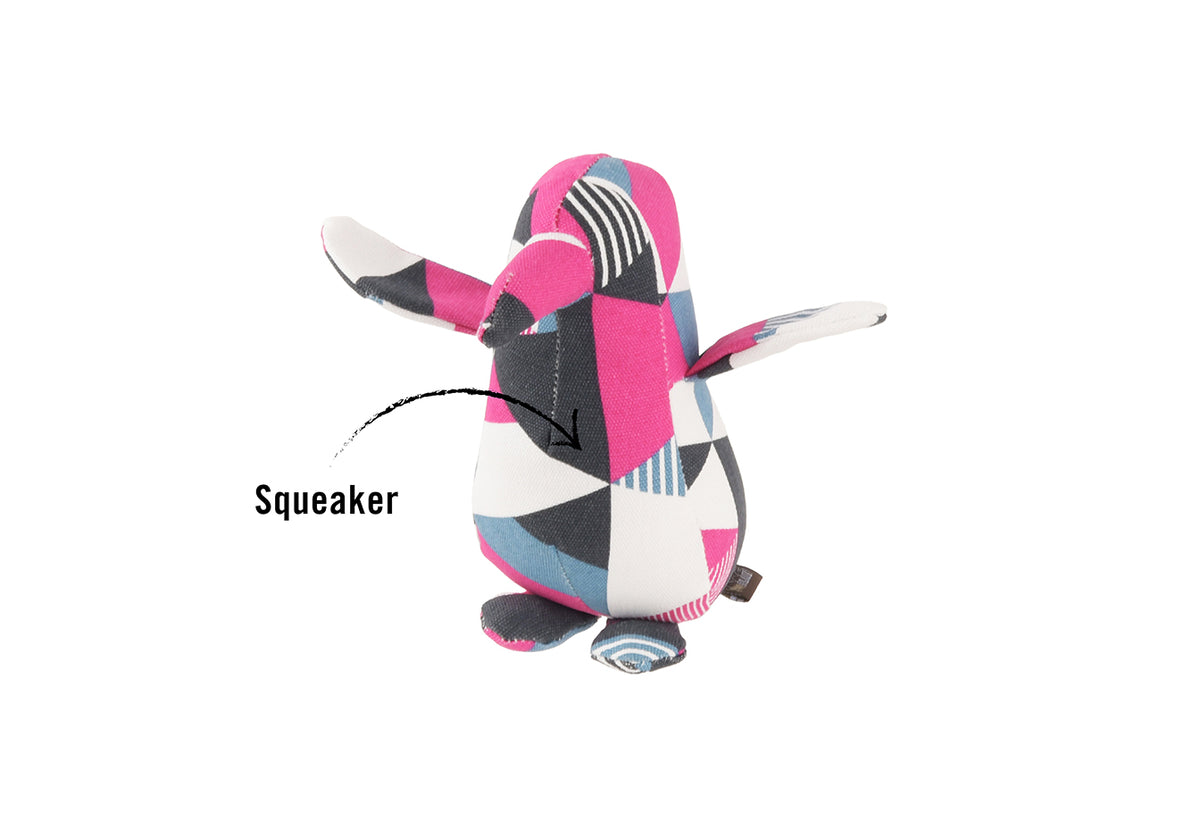 Penguin Pal Dog Toy - Eco-Friendly Upcycled Plush by P.L.A.Y. – Play ...